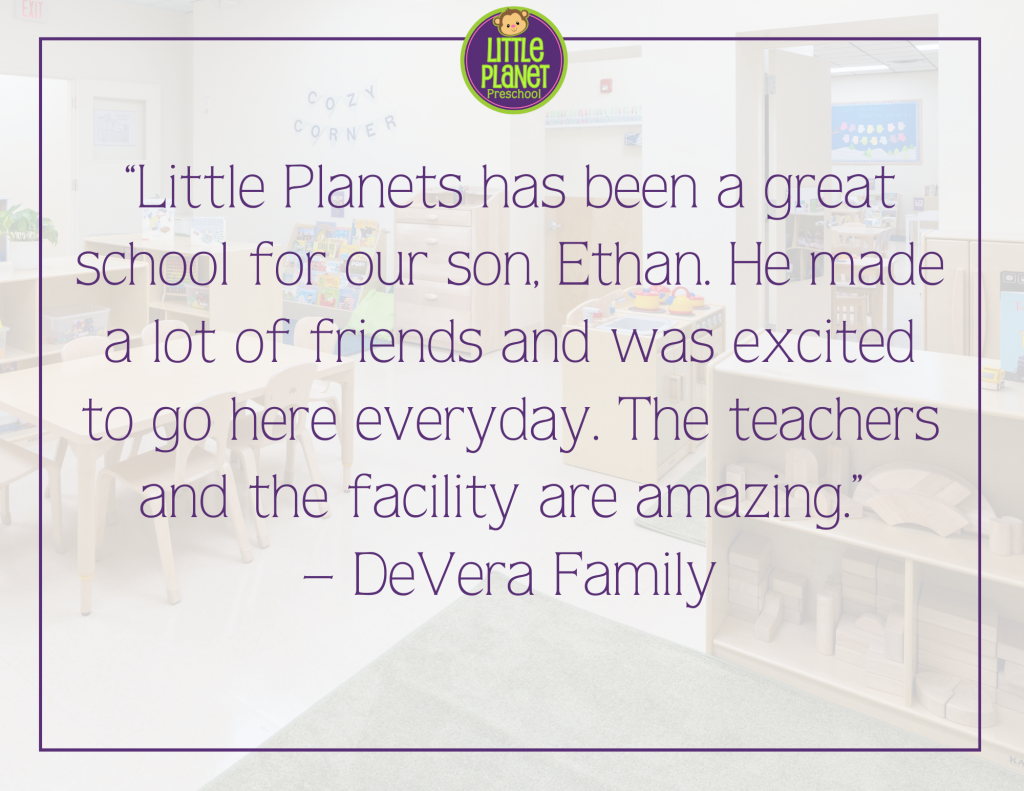 Testimonials - LITTLE PLANET PRESCHOOL